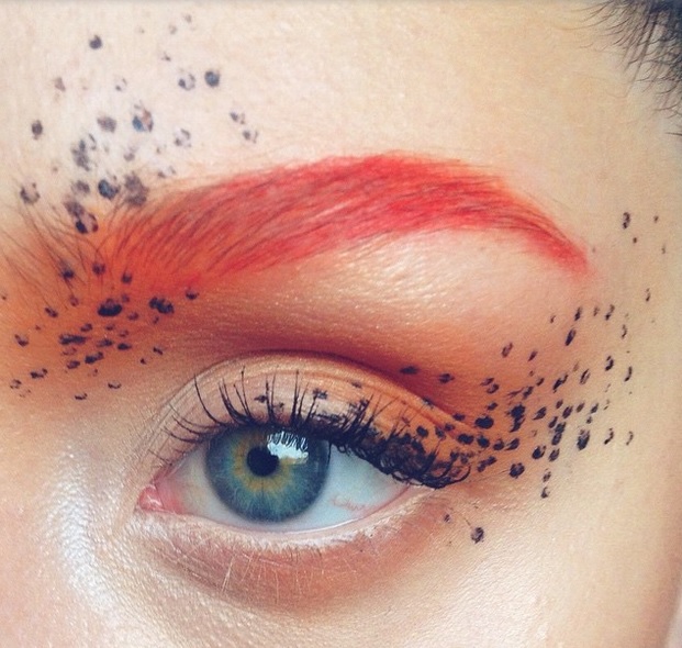 [PHOTOS] Latest Fashion Trend: Colorful Brows To Go With Hair - Lebanon