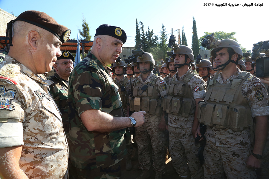 LAF commander visits injured soldiers, hails Intelligence Directorate’s ...