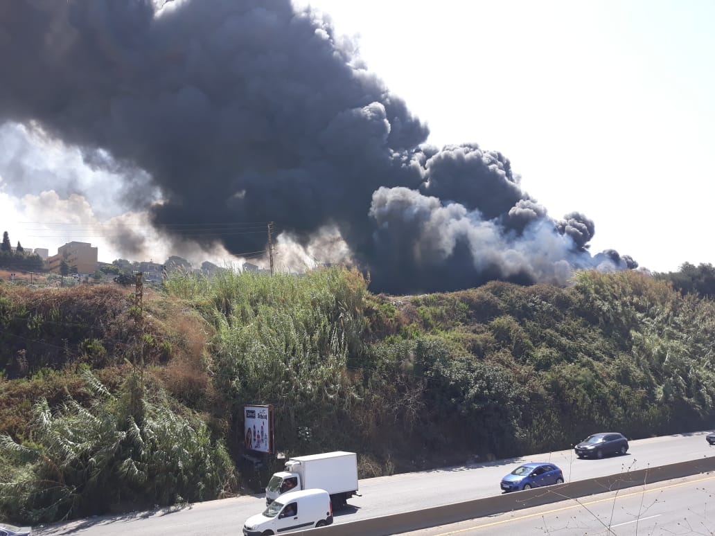 Huge fire erupts in Bouar – Photos and Video - Lebanon News