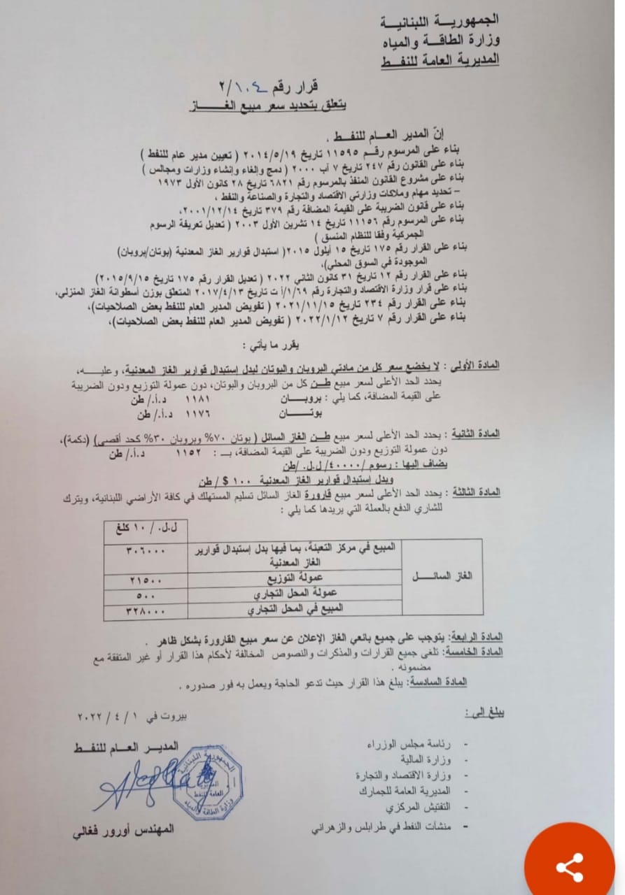 Fuel prices drop across Lebanon - Lebanon News