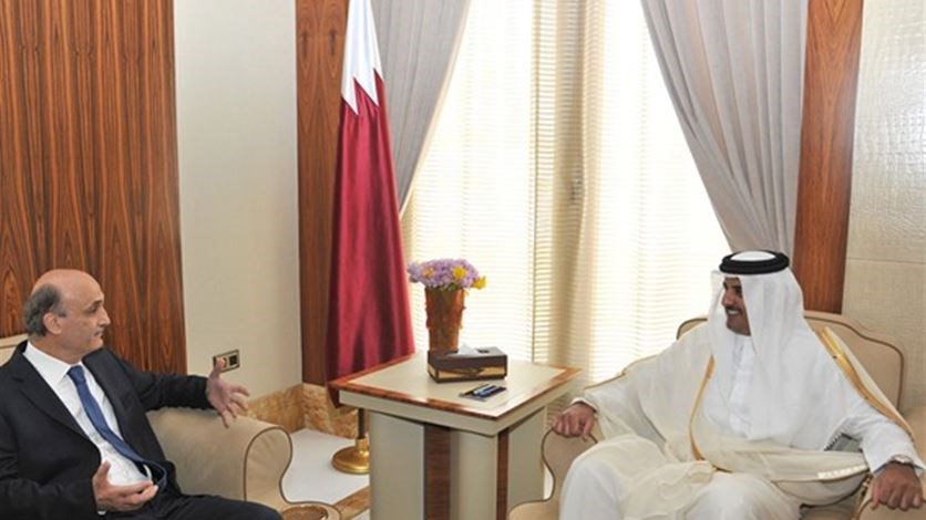 LF leader Geagea meets with Qatar’s Emir - Lebanon