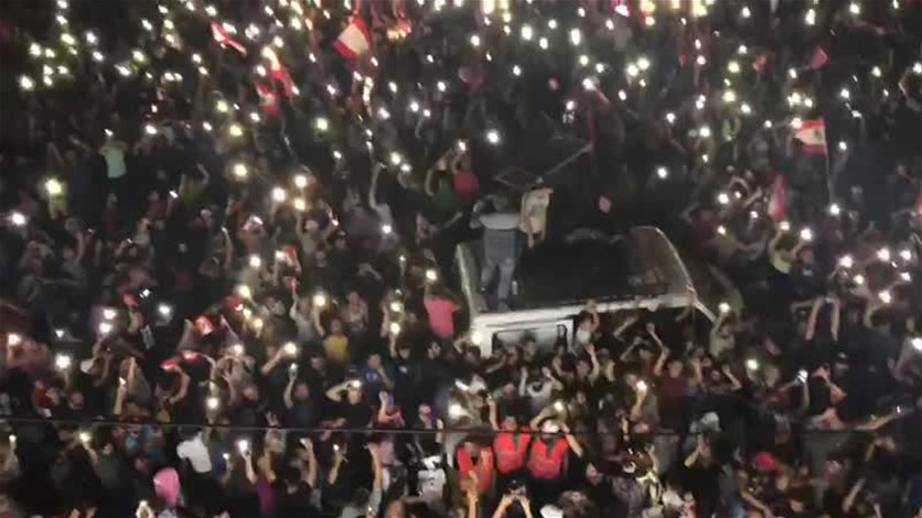 Protesters rave in Tripoli streets to DJ-[VIDEO] - Lebanon - Lebanon