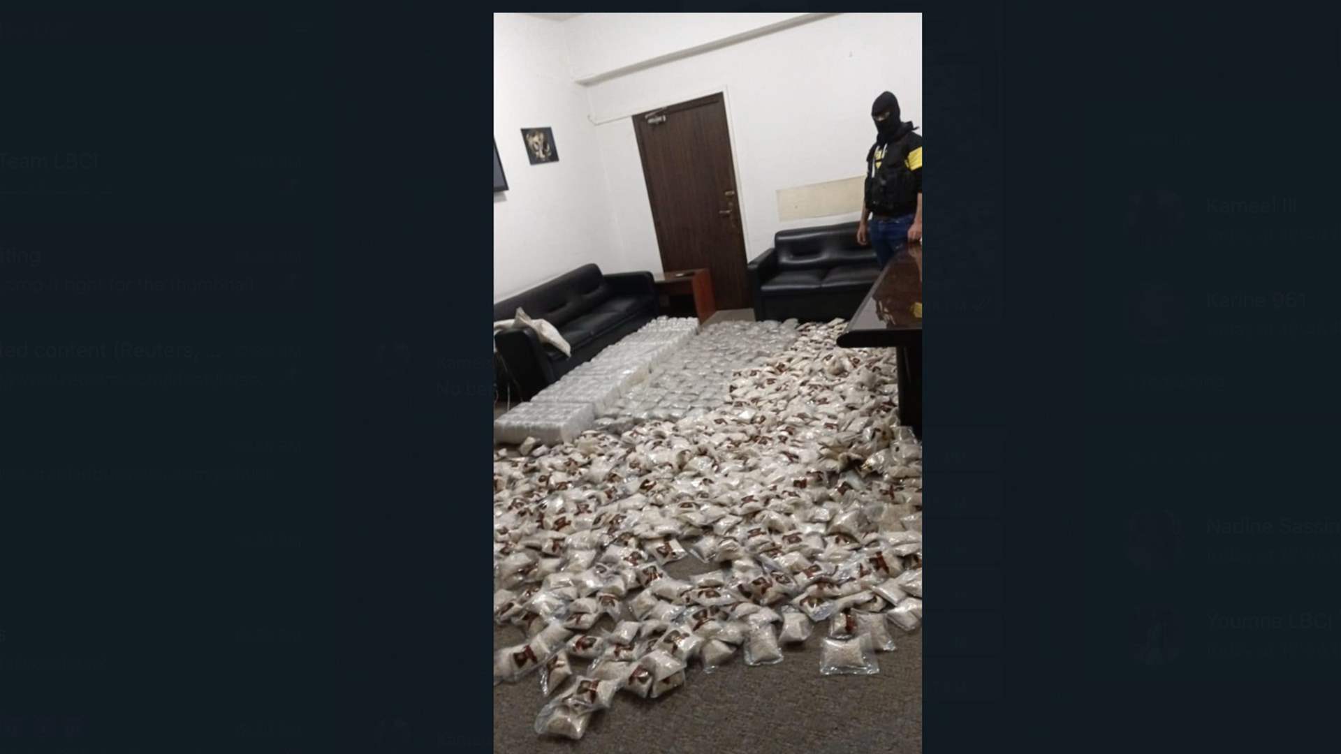 Lebanese authorities seize 800,000 Captagon pills in Akkar - Lebanon News