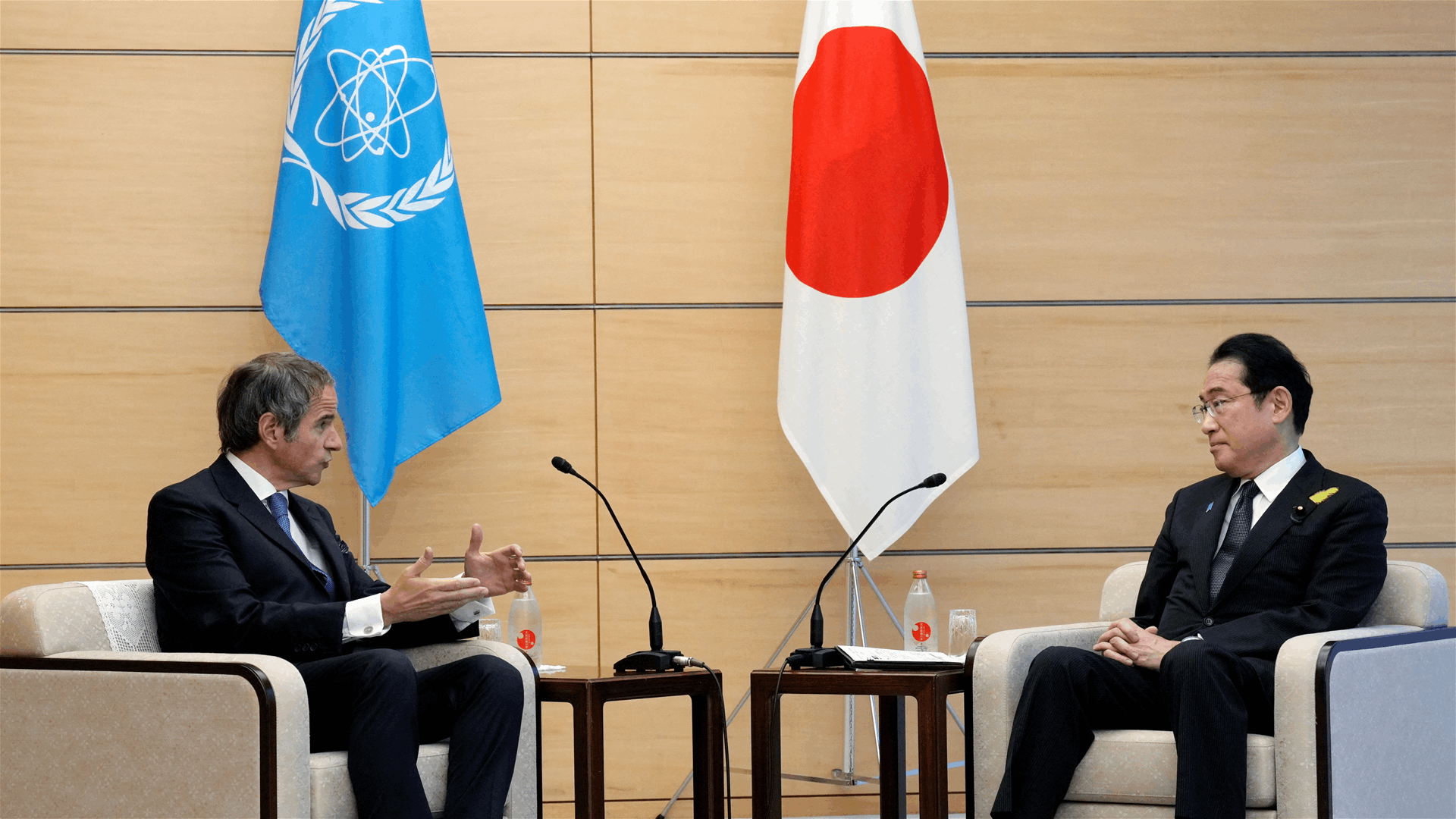 IAEA chief visits Fukushima as Japan prepares to release treated ...