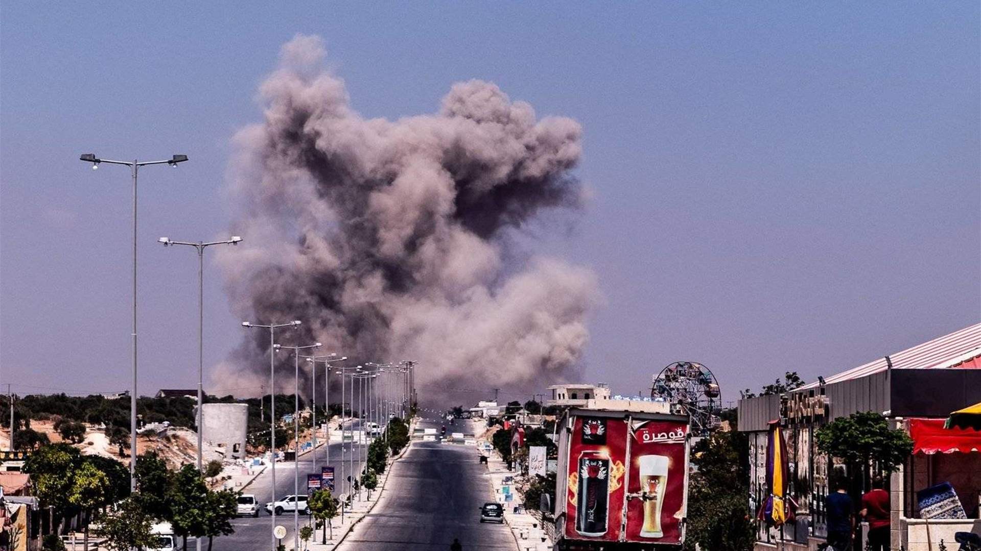 Eight members of HTS were killed in Russian raids into Idlib ...