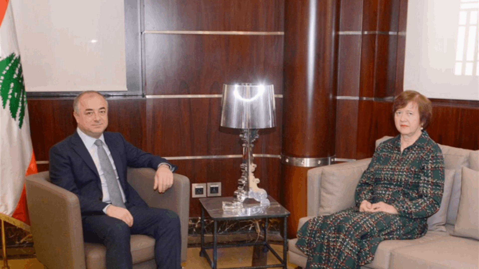 Bou Saab meets Wronecka, condemns attack on Iranian Consulate building ...