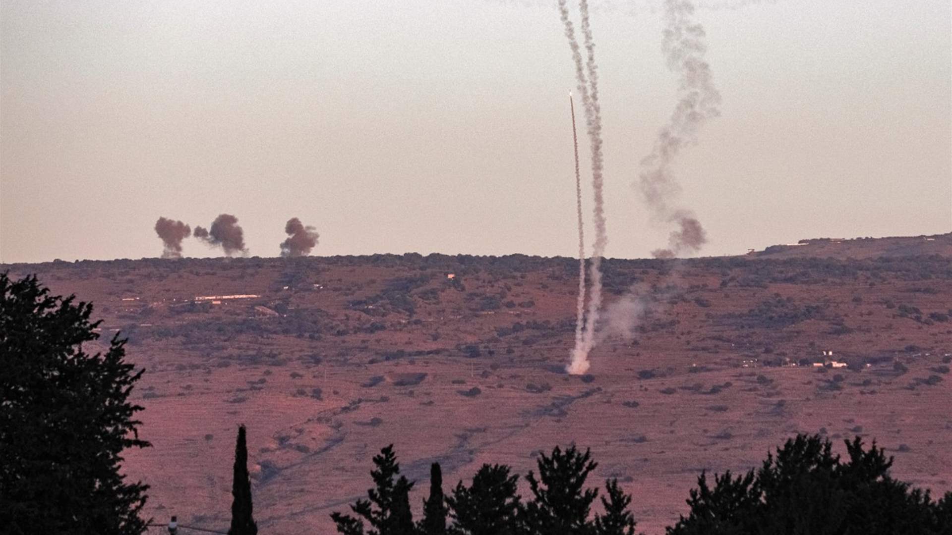 Israeli Channel 12 reports: 100 rockets launched from Lebanon at Golan ...