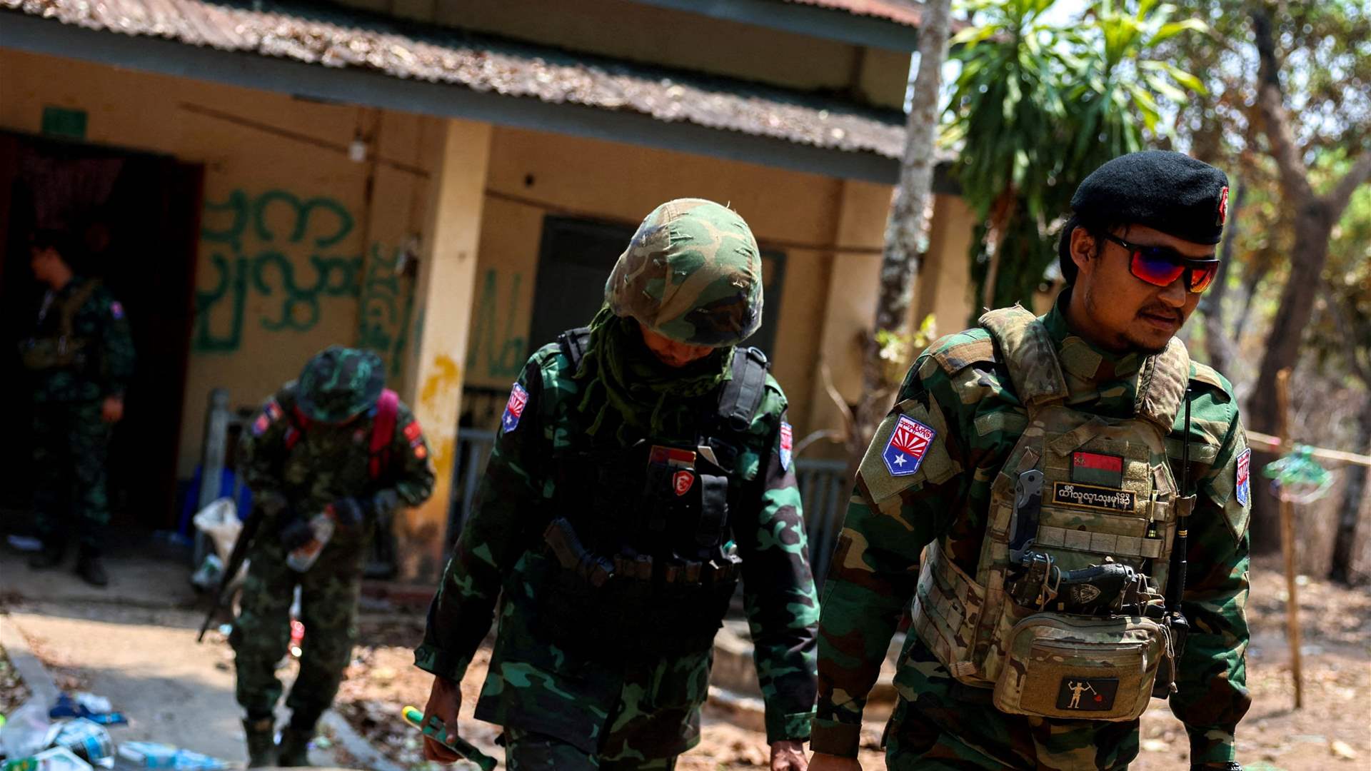 Myanmar ethnic armed group claims control of town on key trade highway ...