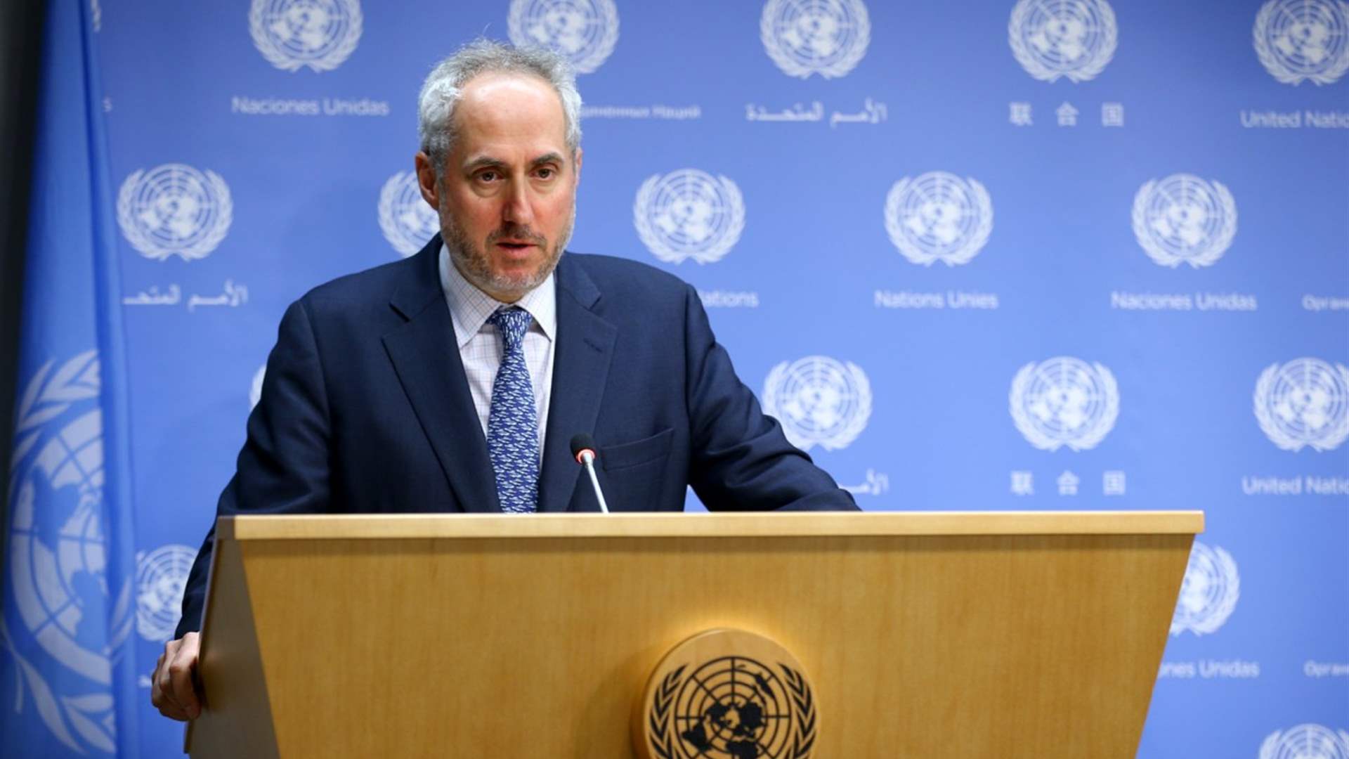 UN spokesperson says developments in Lebanon cause severe concern ...
