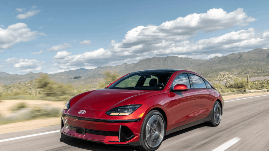 The 2023 Hyundai Ioniq 6 is a swoopy EV sedan that stands out in an SUV ...