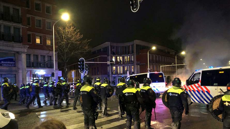 Dutch police arrest over 200 in New Years Eve riots - Lebanon News
