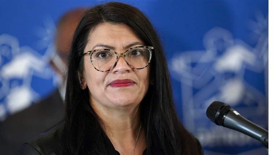 US lawmaker Rashida Tlaib condemns cartoon showing her with exploding ...