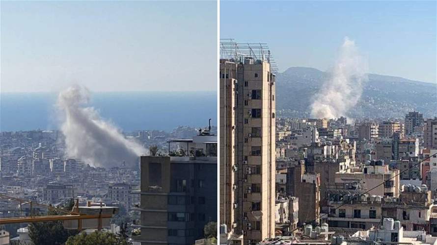 Explosion heard in Beirut’s southern suburbs as Israeli airstrike hits ...