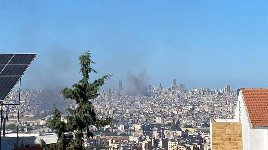 Ghobeiry in Beiruts southern suburbs hit by Israeli airstrikes ...