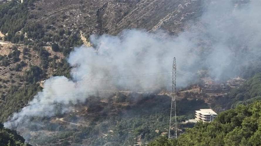 Fire erupts between Zikrit and Jeita, Lebanon; causes still unknown ...