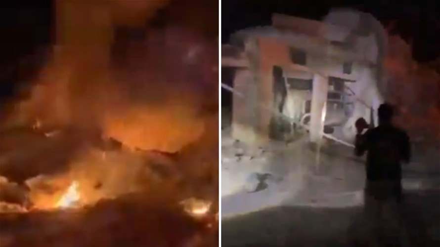 Seven airstrikes hit Kfar Tebnit as Israel strikes multiple locations ...