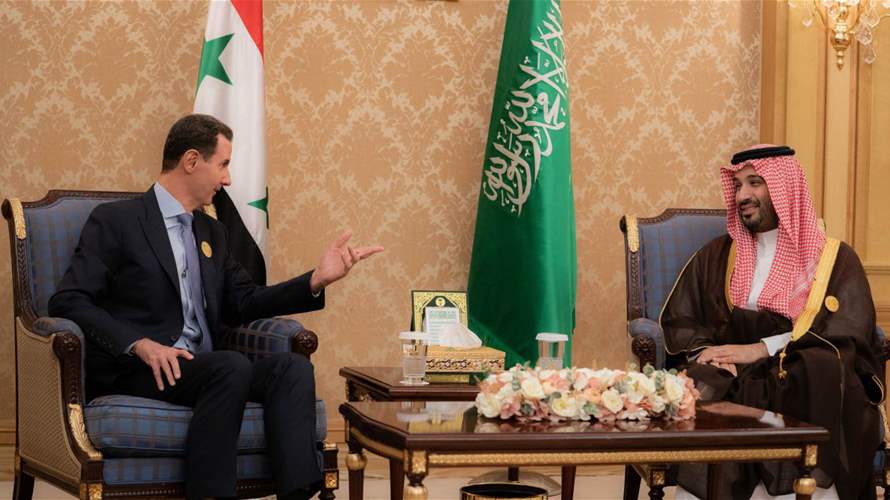 Syrian President and Saudi Crown Prince discuss Israeli aggression ...