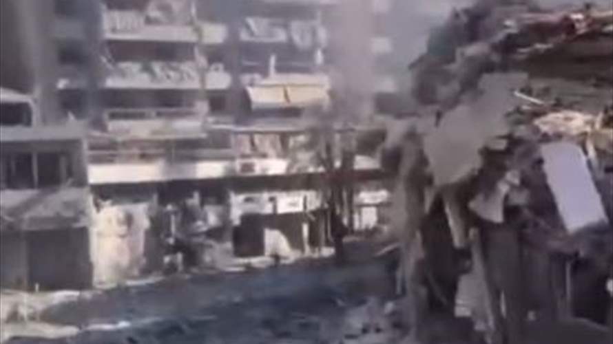 Massive destruction in Beiruts southern suburbs following wave of ...