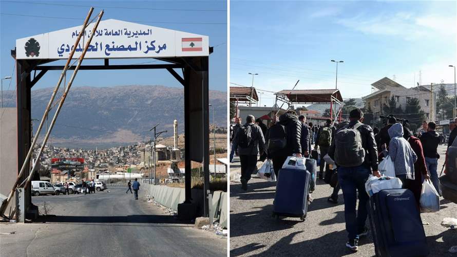Sources tell LBCI: 1,422 Syrians enter Lebanon, 881 leave at Masnaa ...