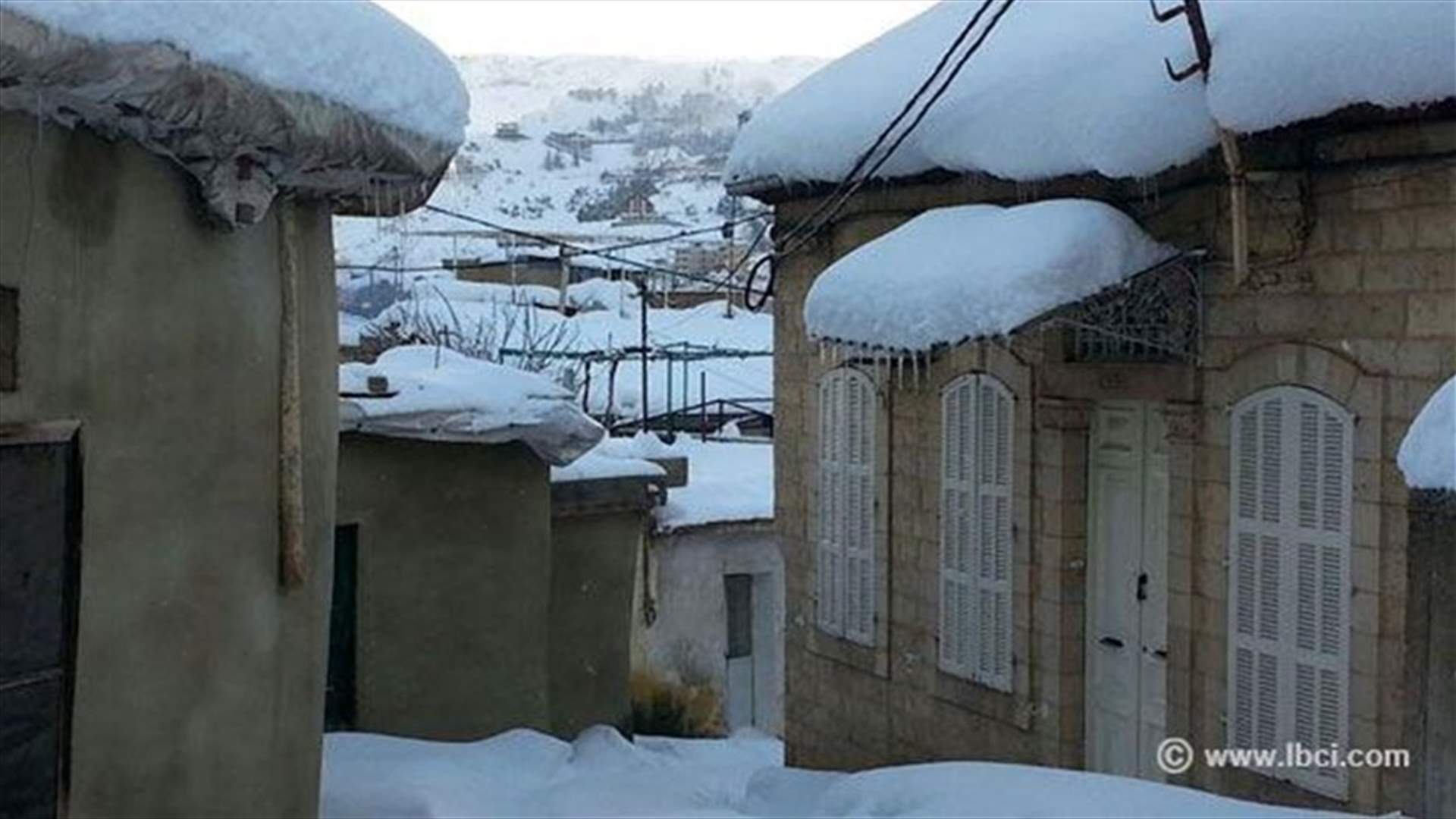 REPORT: Snow covers mountainous regions across Lebanon, blocks various ...