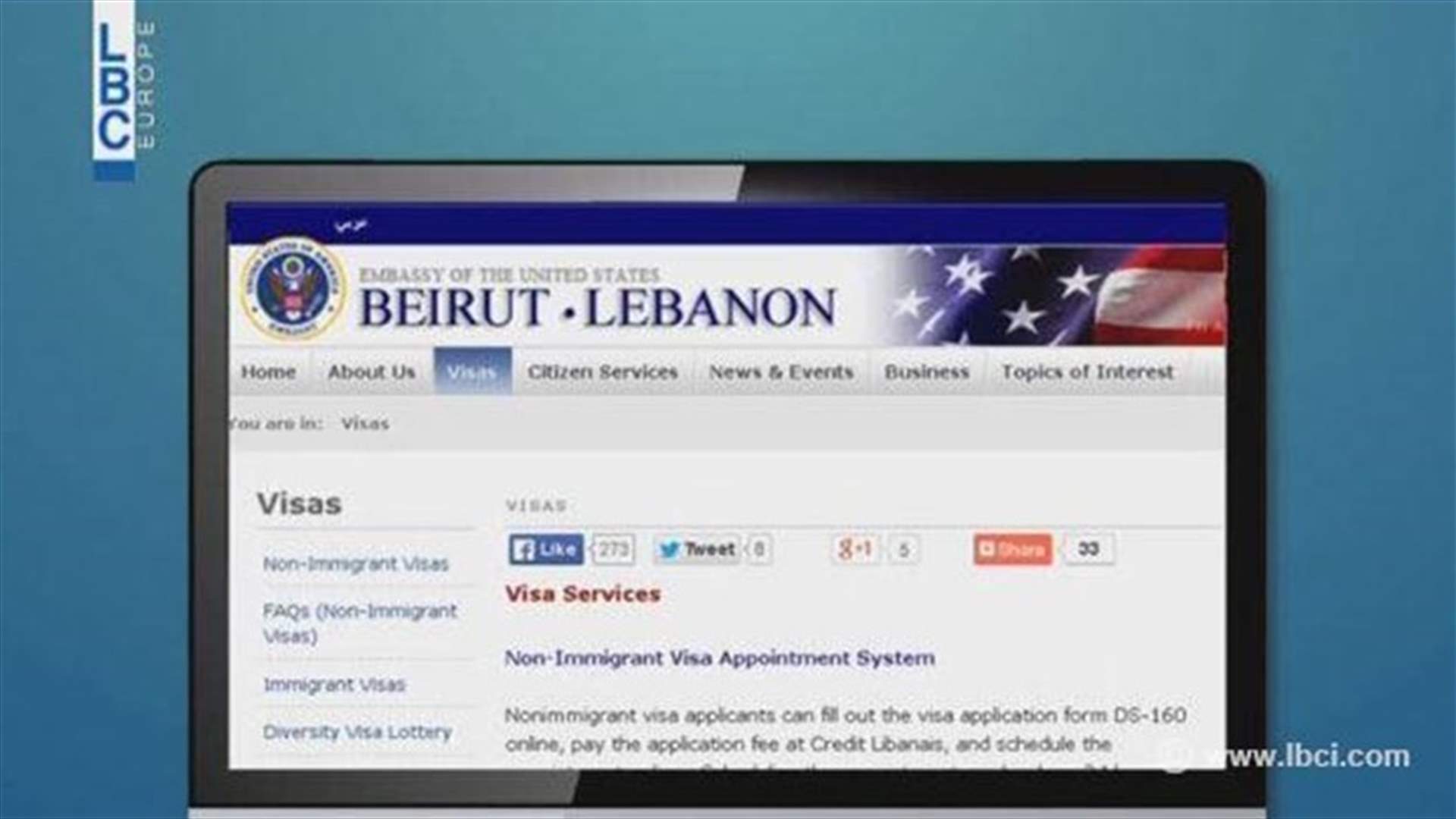 REPORT: US embassy in Lebanon introduces new procedures to obtain a ...