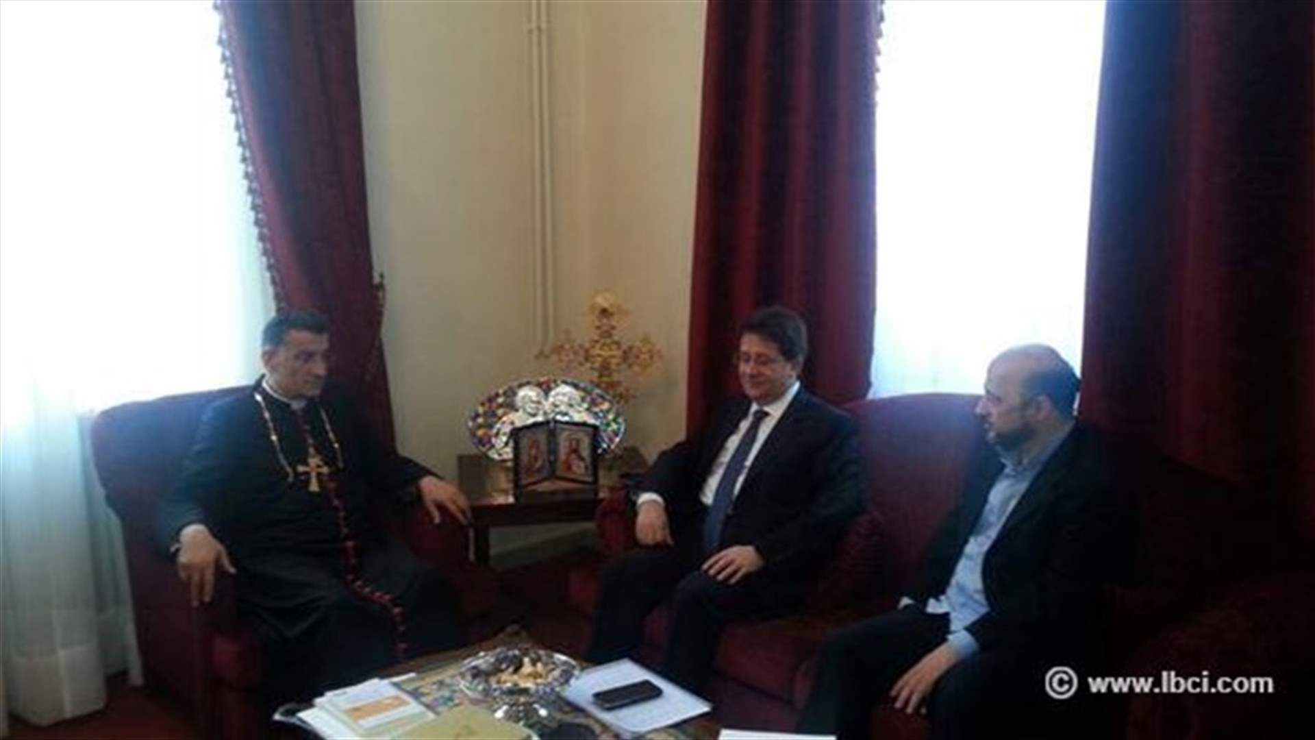 Patriarch Rai meets Kanaan, Riachi in Bkerke - Lebanon News