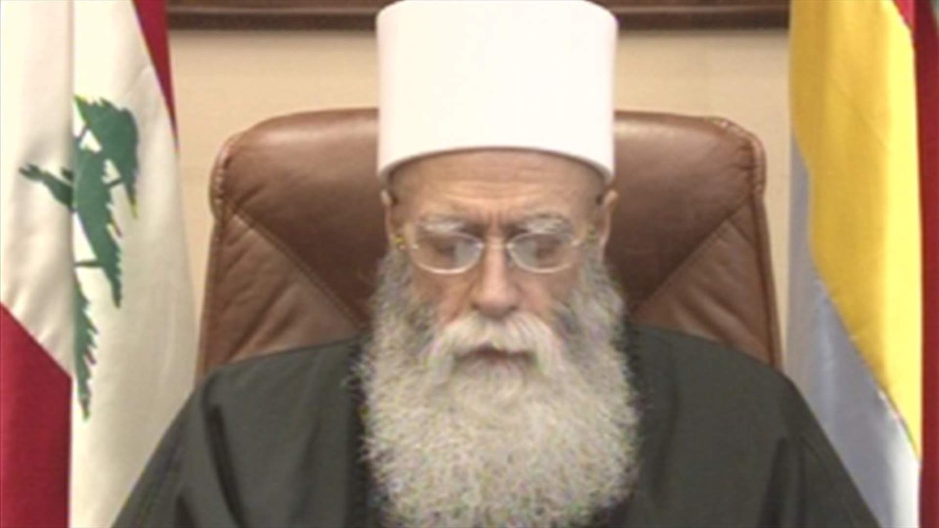 Druze Sheikh Hassan praises MP Jumblatt’s stances - Lebanon News