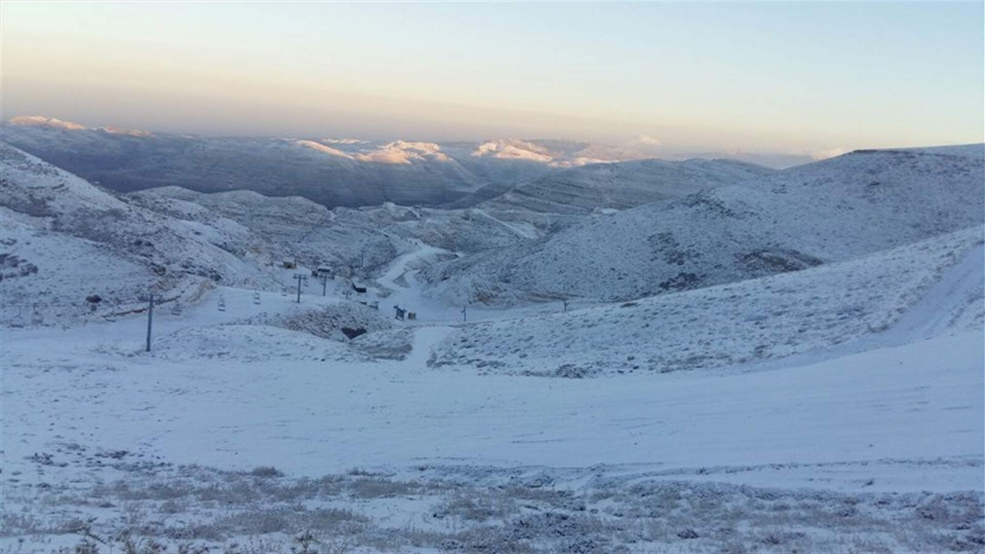[PHOTOS] Snow covers Lebanon’s mountains - Lebanon News