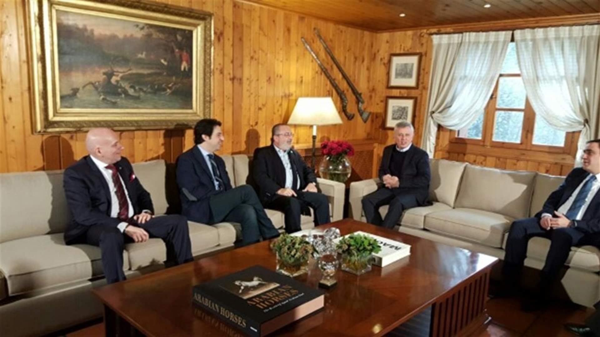 Kataeb delegation visits Frangieh - Lebanon News