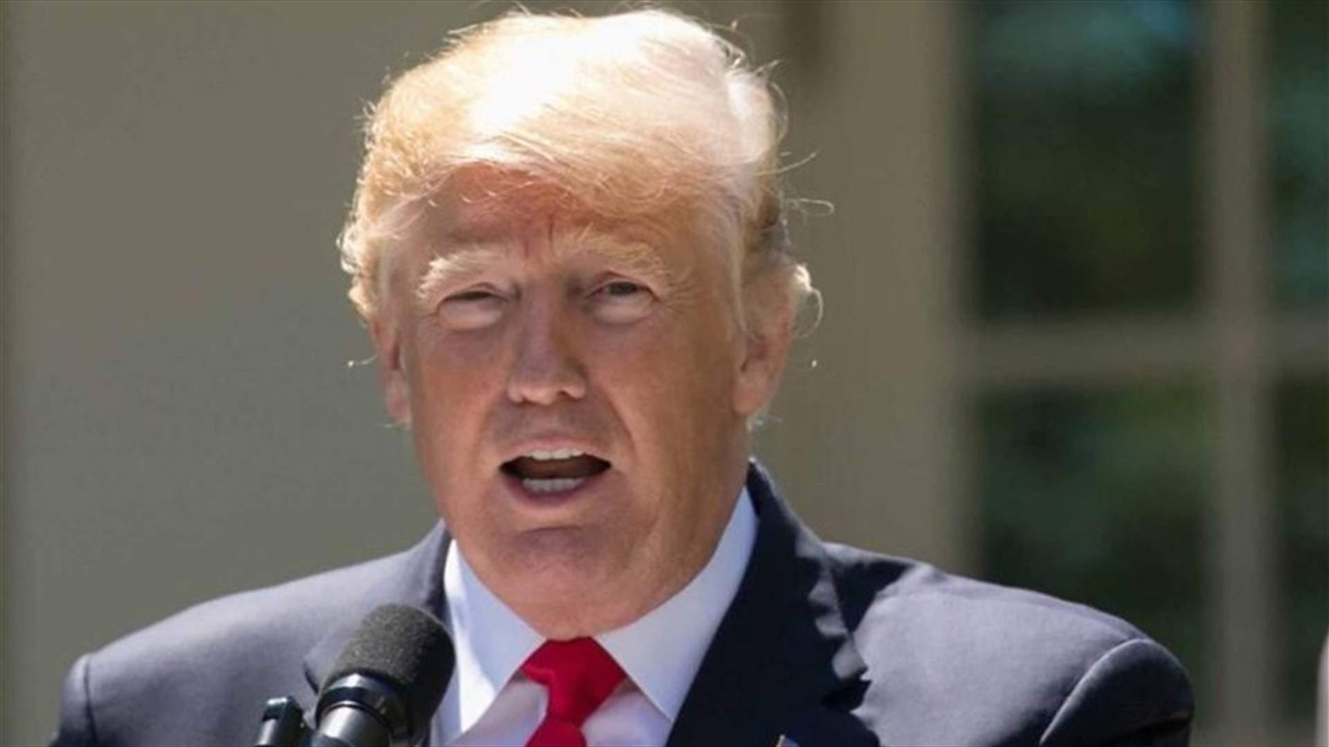 Trump Pulls Us From Iran Nuclear Deal To Revive Sanctions Lebanon News