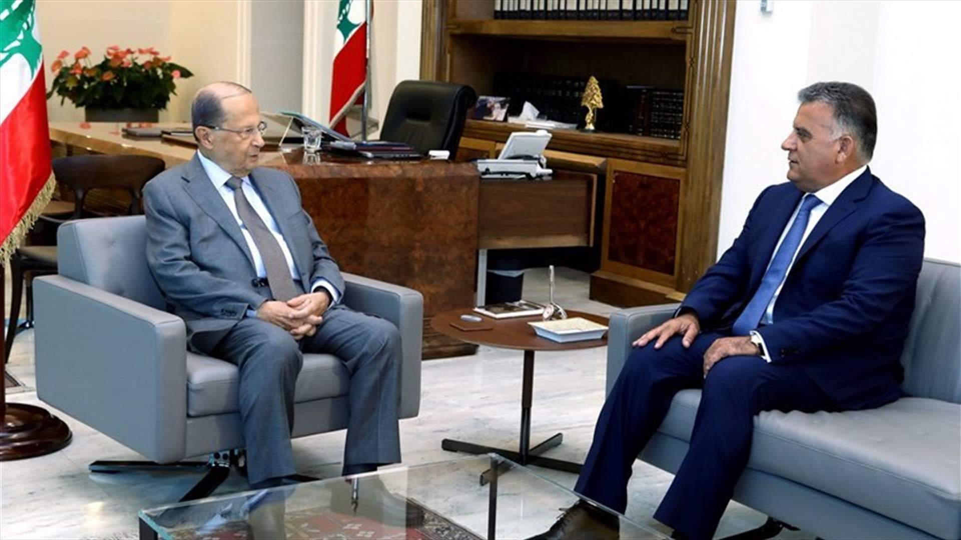 President Aoun congratulates Maj. Gen. Ibrahim on General Security’s ...