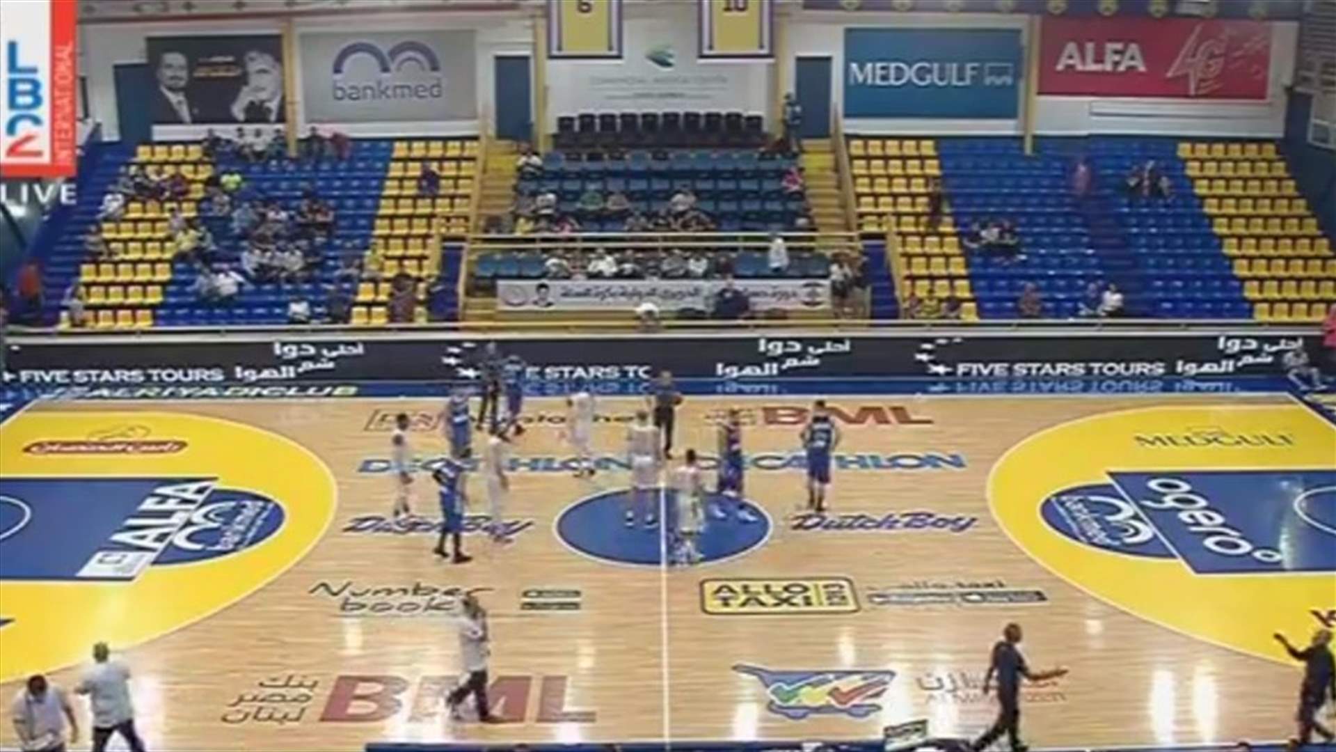 وصيف بطل لبنان الرياضي بيروت يبدأ بطولة لبنان لكرة السلة بإنتصار على
