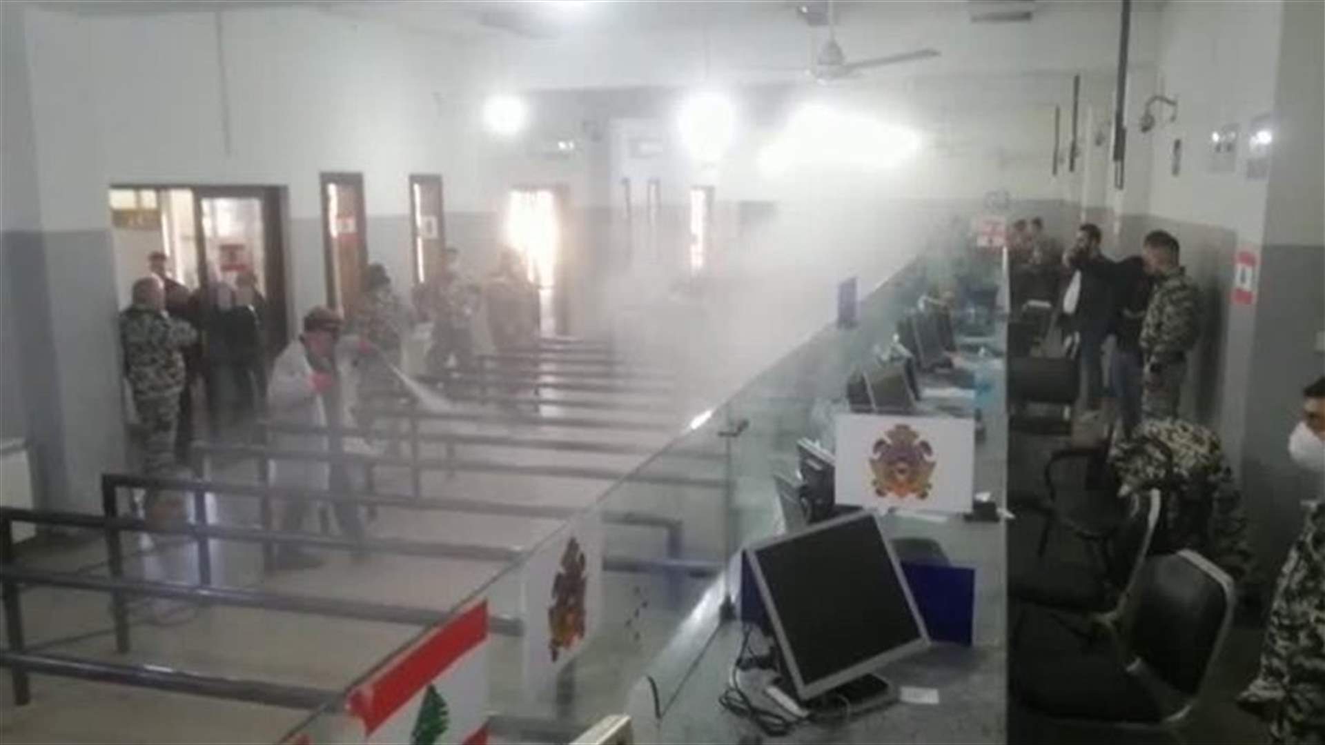 General Security sterilizes Masnaa border crossing [VIDEO] - Lebanon News