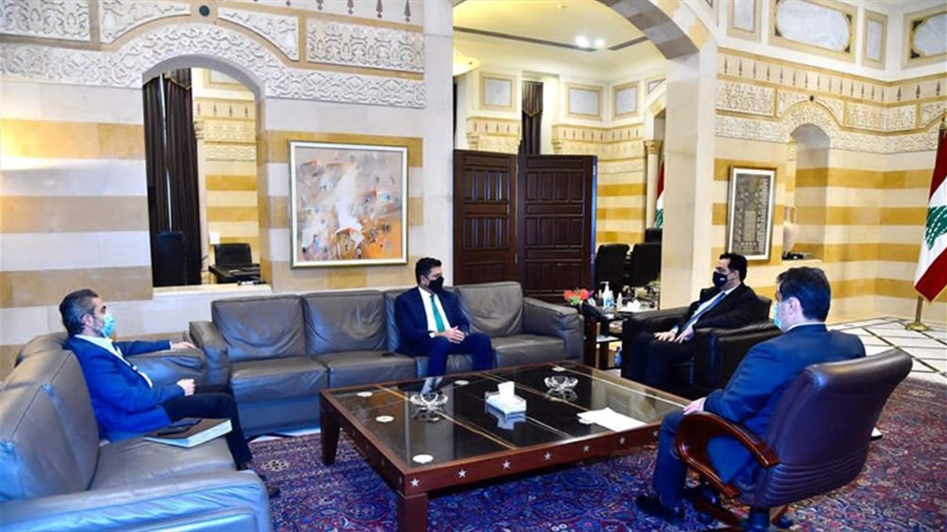 Diab meets Caretaker Minister Ghajar - Lebanon News