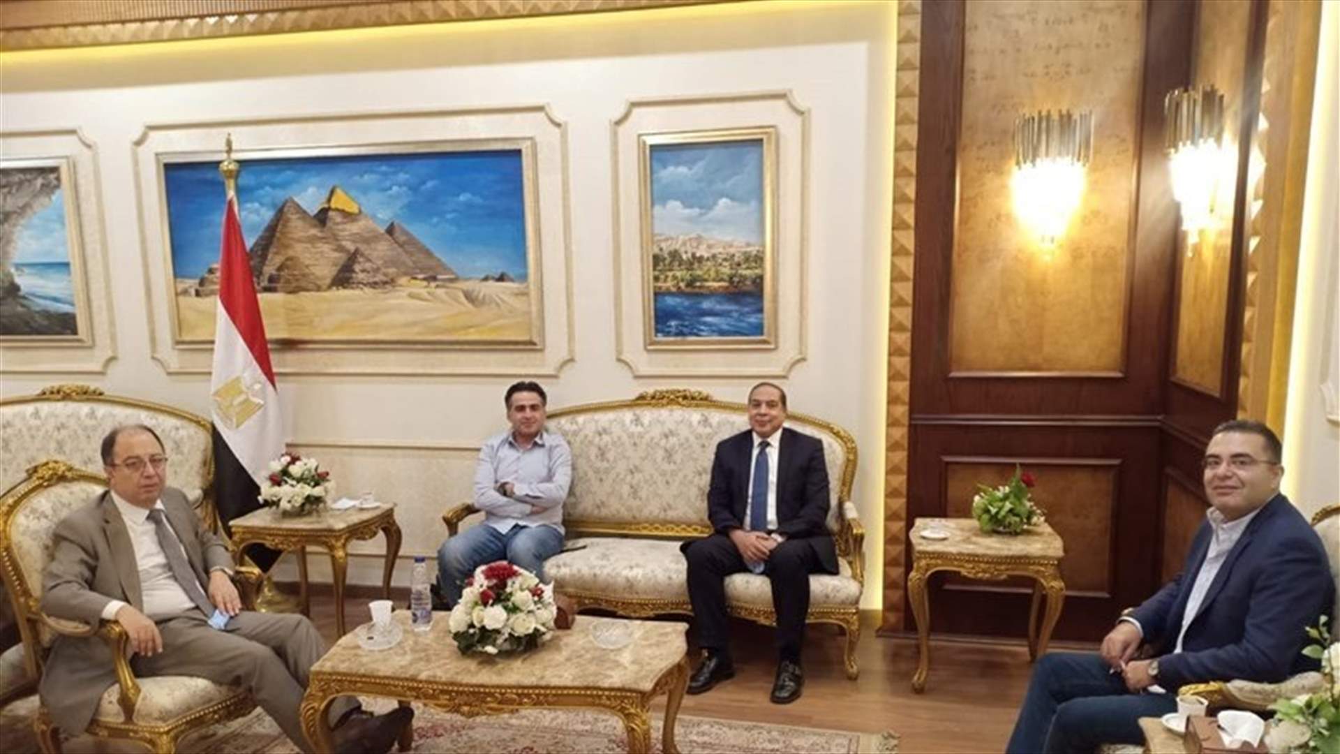 Hamieh arrives to Cairo ahead of Council of Arab Ministers of Transport ...