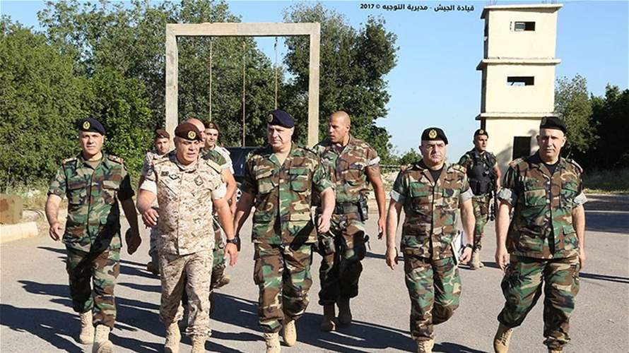LAF commander visits injured soldiers, hails Intelligence Directorate’s ...