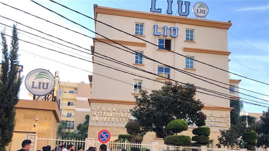 Protest staged outside LIU campus in Sidon - Lebanon News