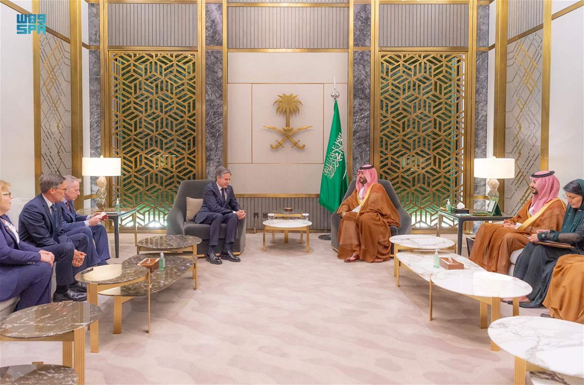 ولي العهد السعودي يجتمع مع بلينكن وهذا ما جرى بحثه Lebanon News