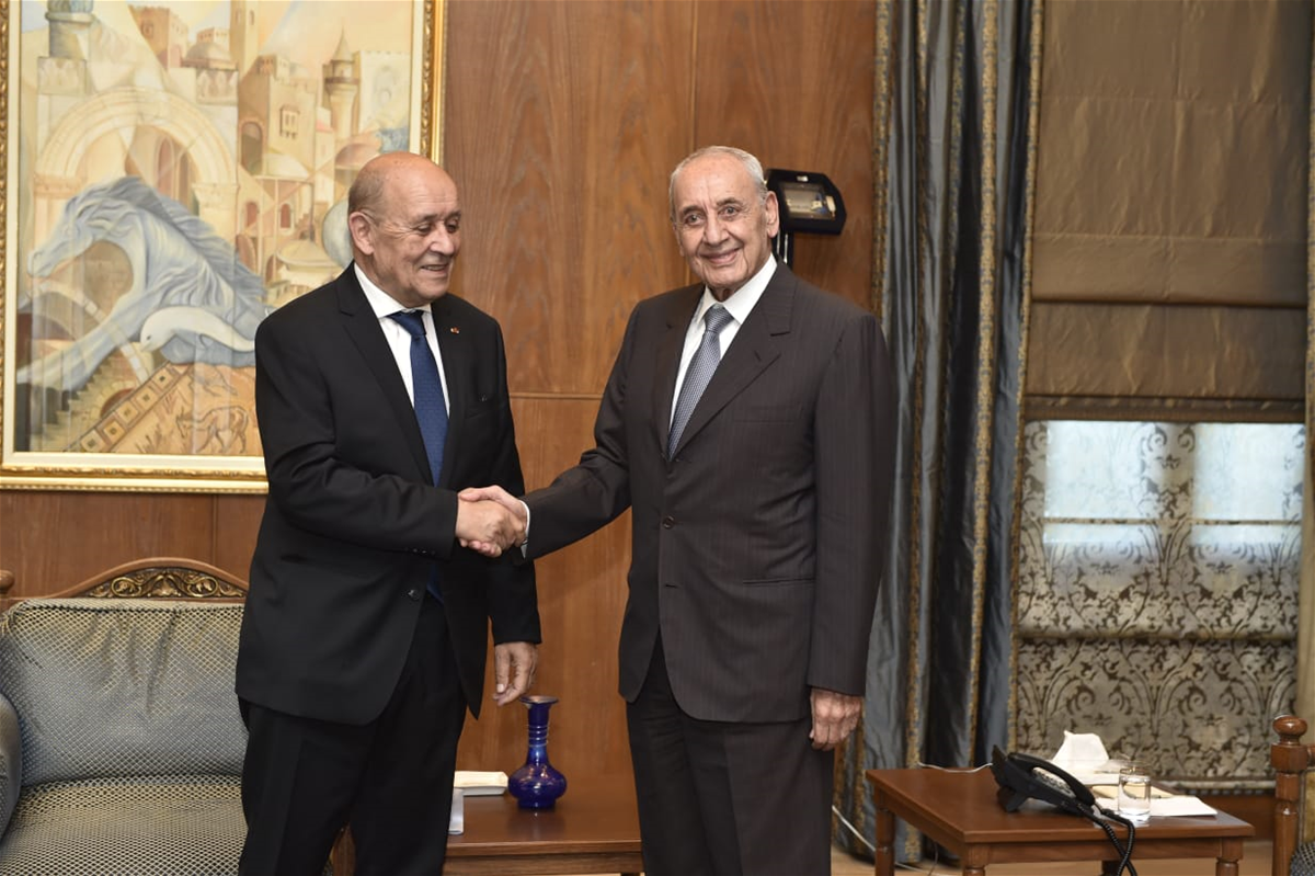 بري التقى لودريان: فتح كوة في جدار الملف الرئاسي - Lebanon News