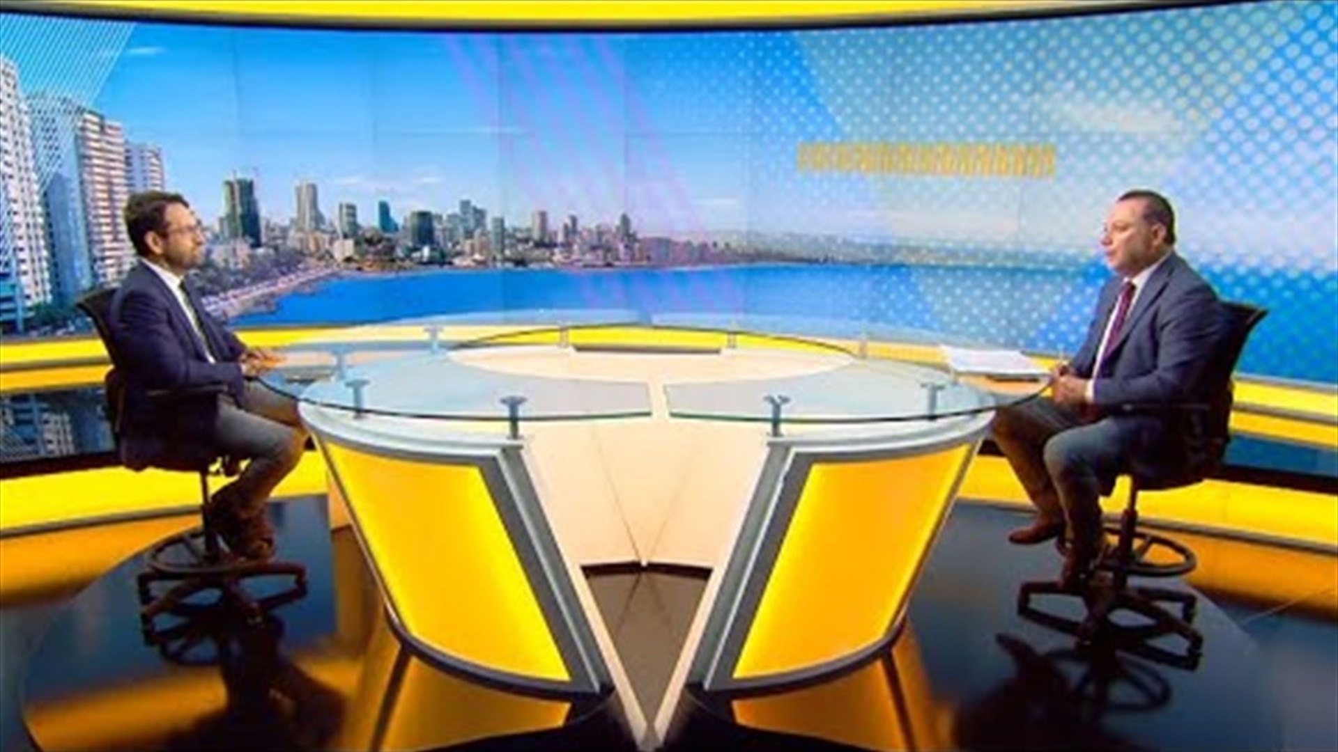 Sami Nader and Paul Morcos and Maroun Chammas - Nharkom Said , Talk Show