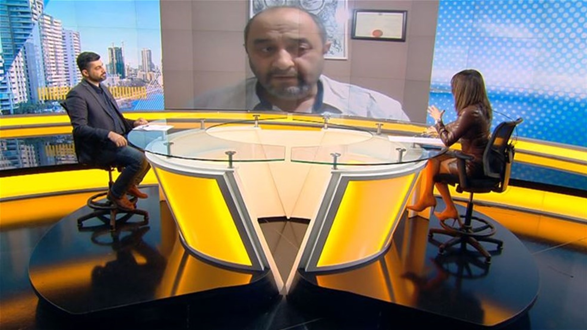Hosam Matar and Mohammad Shams El Din - Nharkom Said , Talk Show