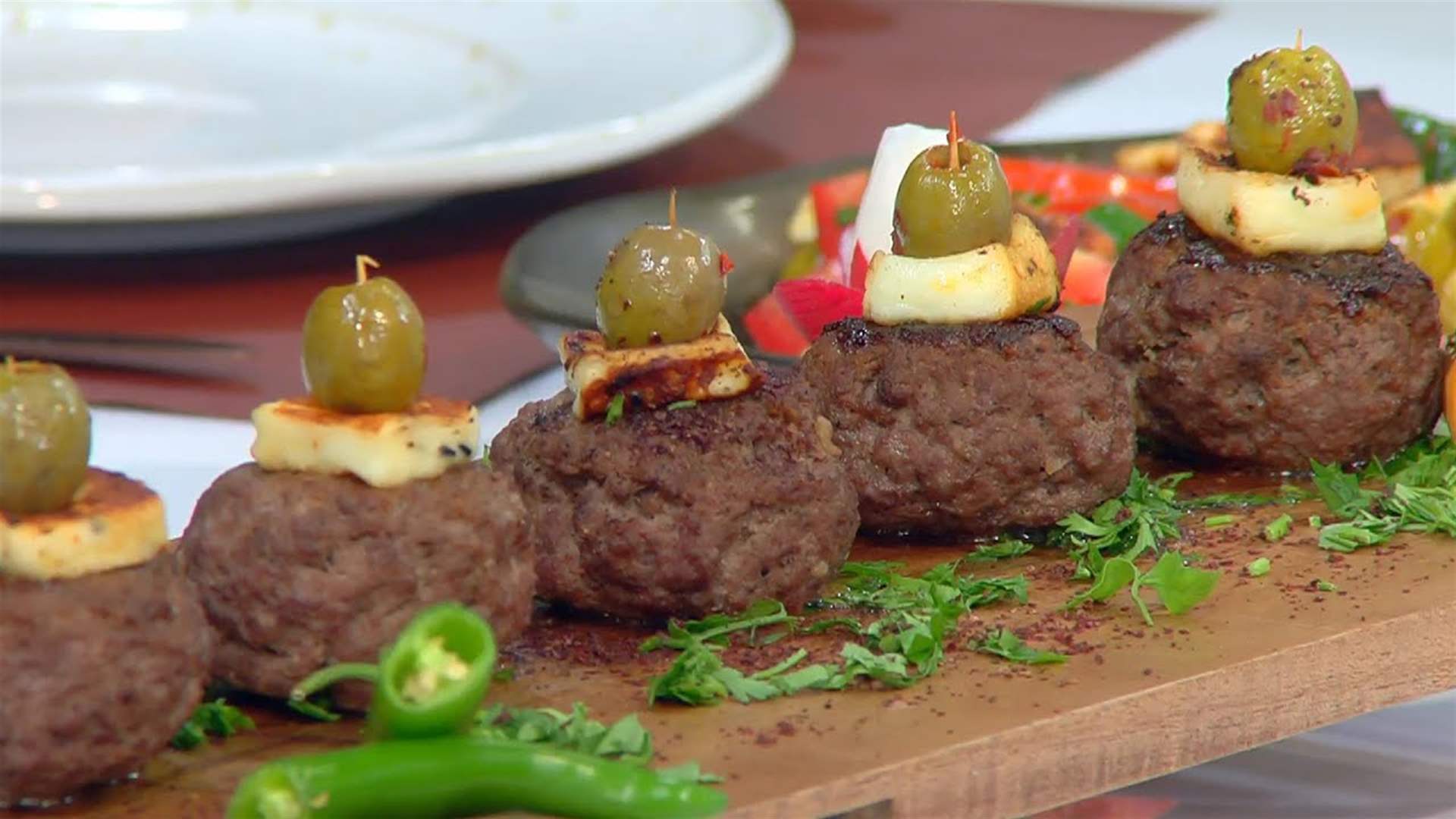 Steak Kabab Roll and Turkish Olive Salad - Kitchen, Variety