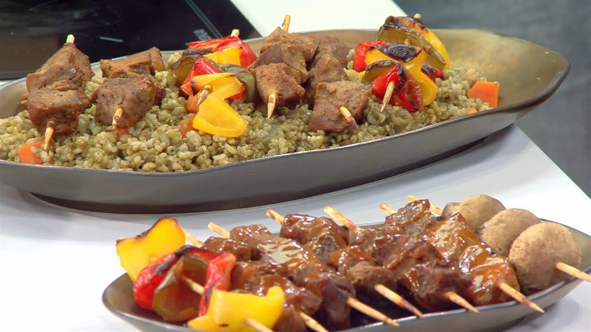 Freekeh with beef brochette - Kitchen, Variety