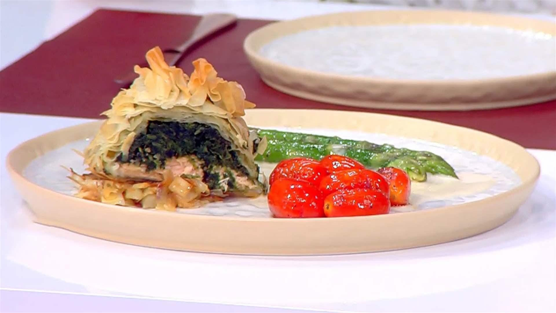 Salmon Fish with Baklava Dough - Kitchen, Variety