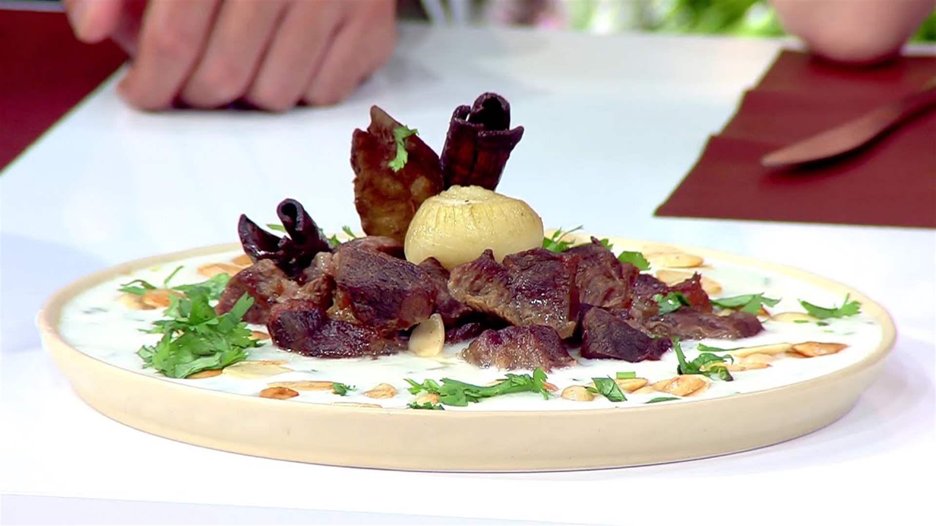 Beef Shakriyeh With rice & “Aaych El Saraya” Dessert - Kitchen, Variety