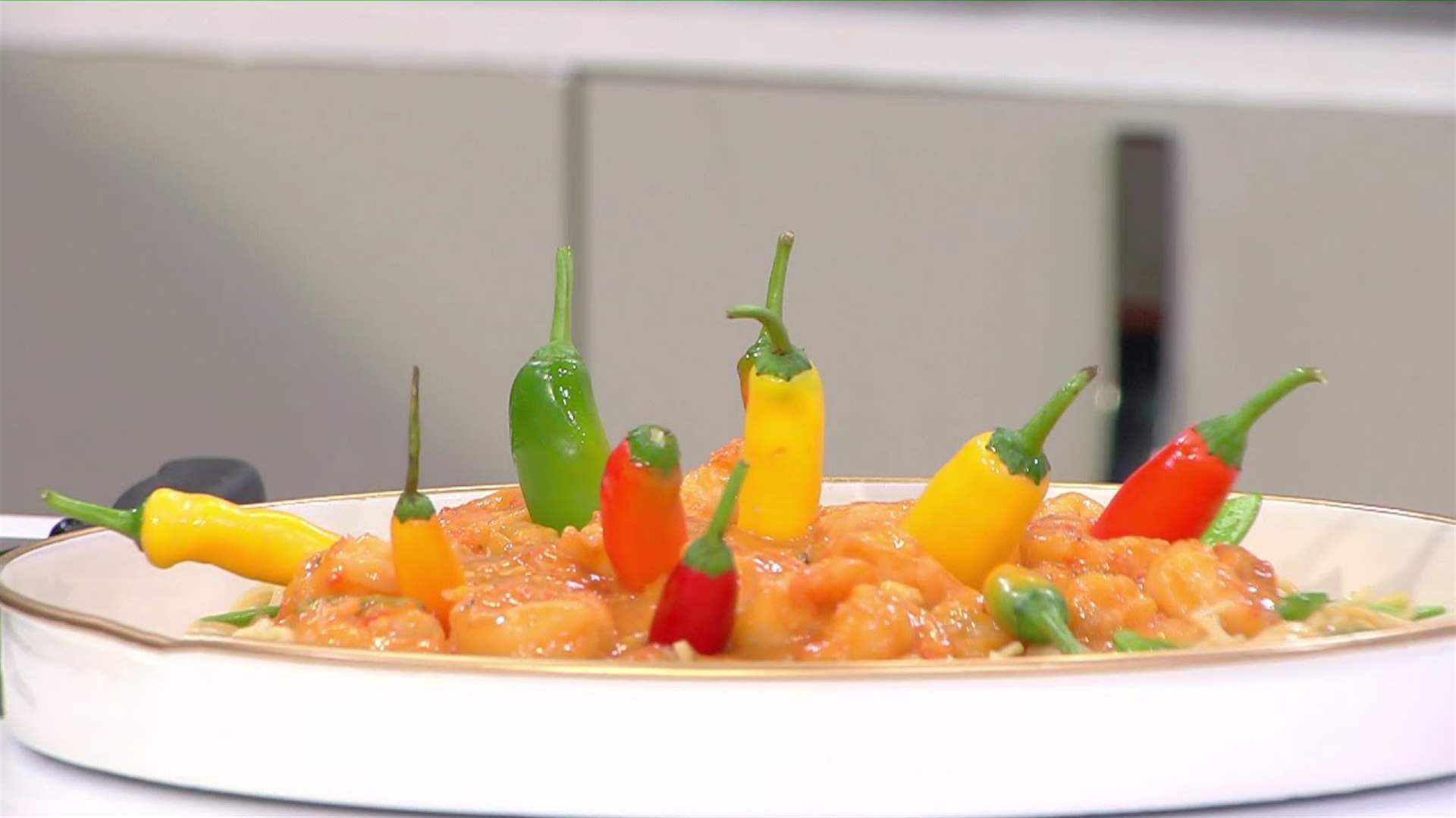 نودلز مع القريدس - مطبخ, منوعات